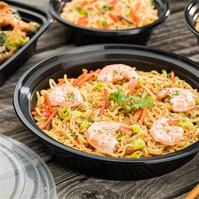 Plastic Round Containers – Pony Packaging