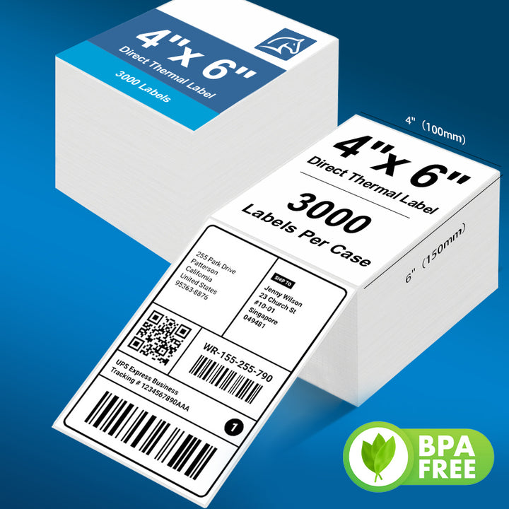 Fan Fold Labels - For Thermal Printers – Pony Packaging