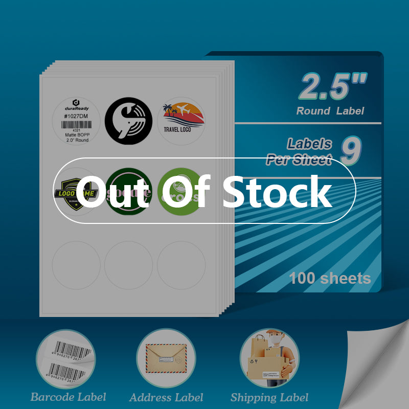 Blank Labels Templates - Easily Print and Download – Pony Packaging