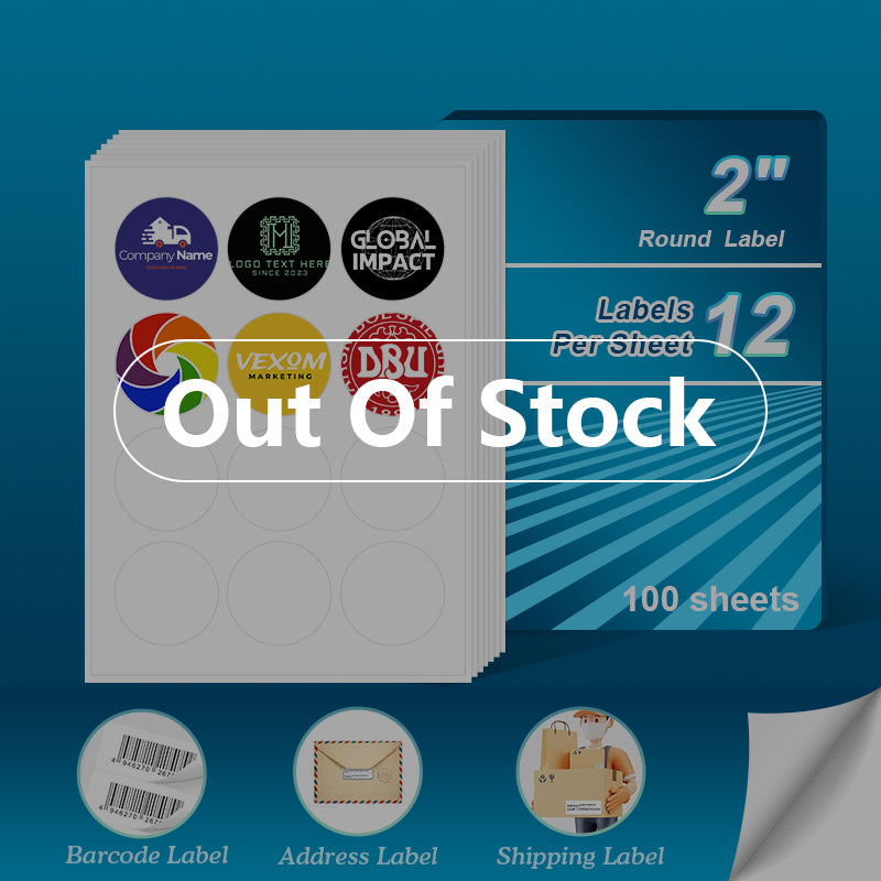 Blank Labels Templates - Easily Print and Download – Pony Packaging