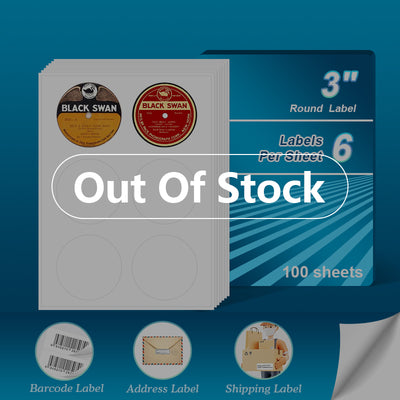 Blank Labels Templates - Easily Print and Download – Pony Packaging