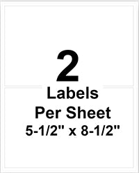 Blank Labels Templates - Easily Print and Download – Pony Packaging