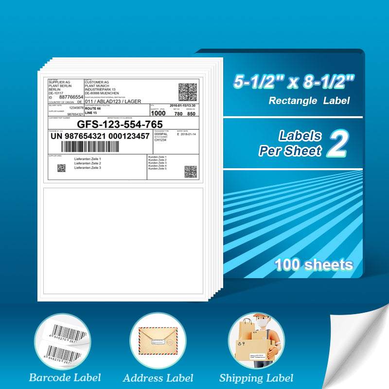 Blank Labels Templates - Easily Print and Download – Pony Packaging