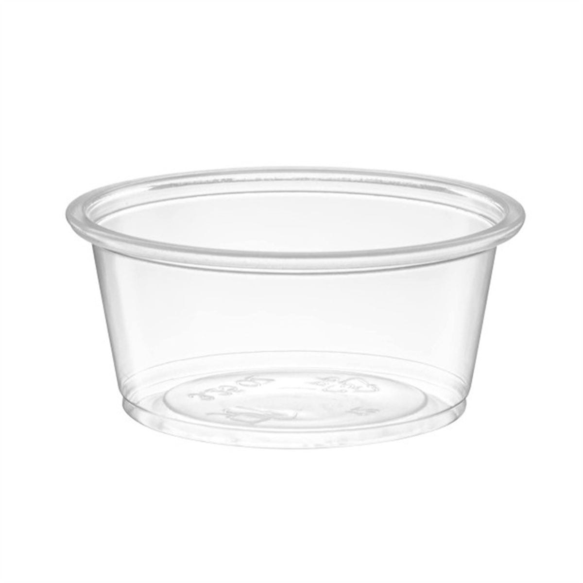 Sample 2 oz Disposable Plastic Portion Cups – Pony Packaging