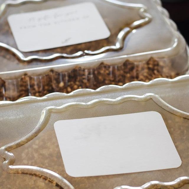 Rectangle Labels- Blank Rectangle Labels on the Sheet – Pony Packaging